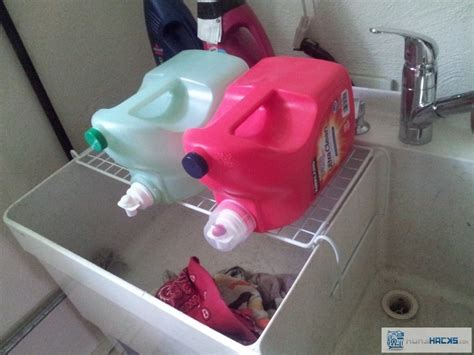 Utility Sink Rack HomeHacks