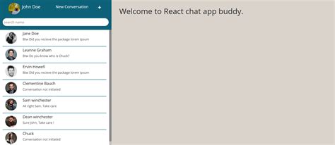 Github Manikpokhetra React Chat App Ui Frontend For A Chat Application In React Js