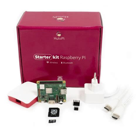 Hutopi Starter Kit Raspberry Pi 3 B 1 Go Hutopi Devis Gratuit Ldlc