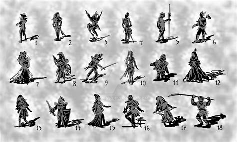 Thumbnail Character Sketches By I Foxess On Deviantart