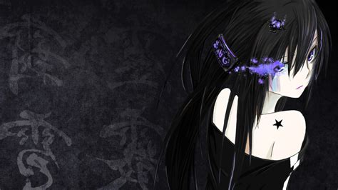 Anime Hd Dark Girl Wallpapers Wallpaper Cave