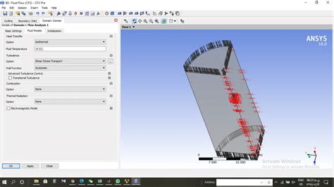 How To Correctly Set Up A Sst K W Turbulence Model In Cfx Pre