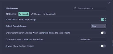 Bug Issue With Default Search Engine In Plugin Setting Not Working As Expected · Issue 169