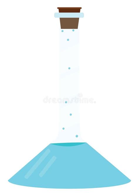 Conical Flask Bottle Icon Stock Vector Illustration Of Flask 261371827