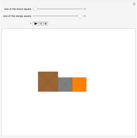 Hinged Dissections From Three Squares To One Wolfram Demonstrations Project