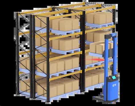 Efficient Stacking And Unloading Automated Stacking Agv Forklift Intelligent Agv And Narrow