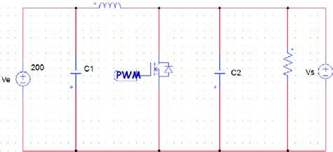 Model Of The Boost Converter Download Scientific Diagram