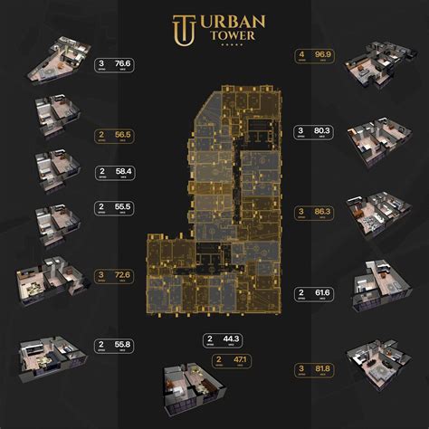 Urban Tower Үйлчилгээтэй орон сууц үндсэн борлуулалтын алба Ulaanbaatar