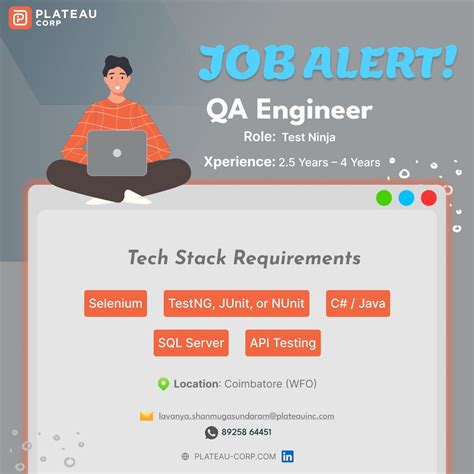 Lavanya S On Linkedin Hiring Qualityengineer Selenium Java Csharp