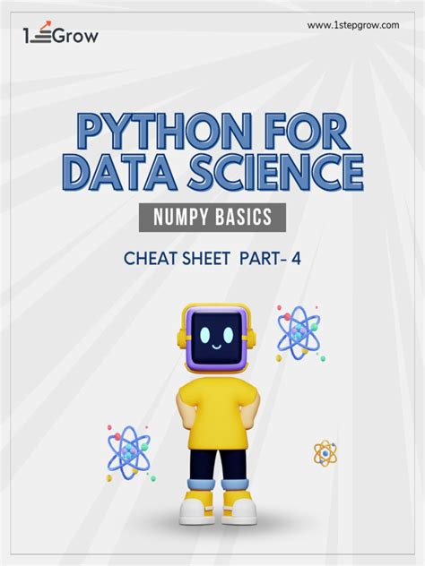 Learn Python With Numpy Basics Cheat Sheet 4 1691847674 Pdf
