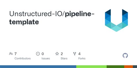 Github Unstructured Iopipeline Template