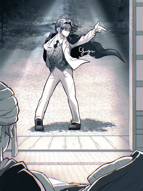 Kibutsuji Muzan Michael Jackson Ubuyashiki Kagaya And Ubuyashiki Amane Kimetsu No Yaiba