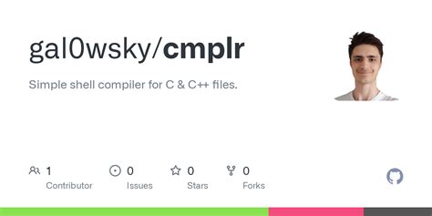GitHub Gal0wsky Cmplr Simple Shell Compiler For C C Files