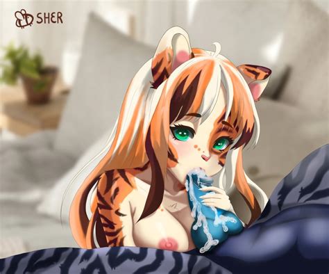 Rule 34 Absurd Res Anthro Areola Bodily Fluids Breasts Calico Cat Calico Pattern Cum Cum In