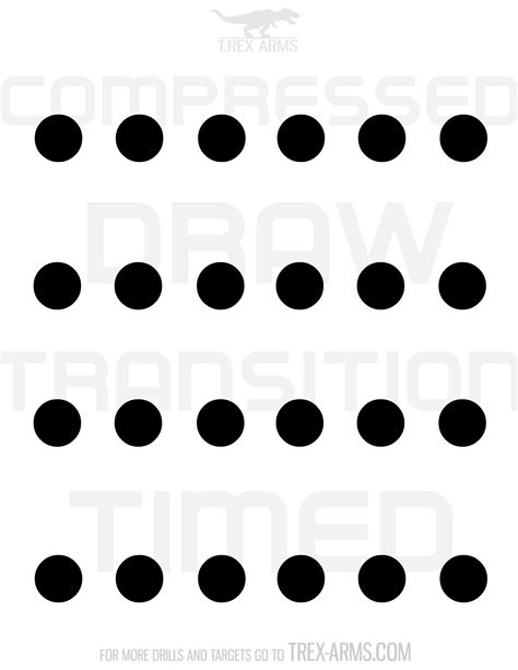 T Rex Arms Printable Targets