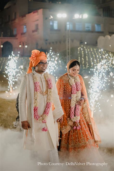 Nikita Sinha And Vedant Patwari Le Méridien Jaipur Resort And Spa