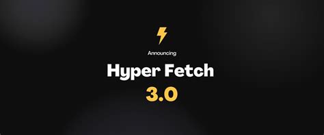 🎉 Announcing Hyper Fetch 30 Rreact