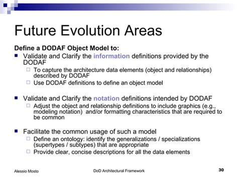 dod architecture framework overview ppt defense industry industries