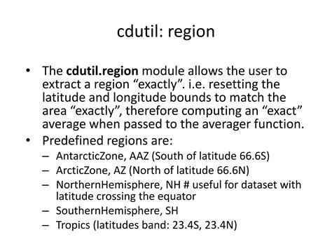 Cdat Cdms2 Maskes Cdscan Cdutil Genutil Introduction Pdf