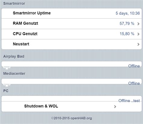 wrong item height when having a value only item items and sitemaps openhab community