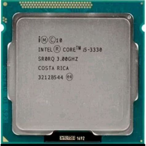 Jual Processor Intel Core I5 3330 Tray Socket 1155 Shopee Indonesia