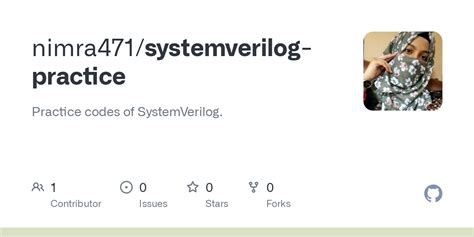 Github Nimra471systemverilog Practice Practice Codes Of Systemverilog