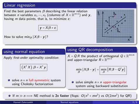 Normal Equations For Linear Regression Pdf