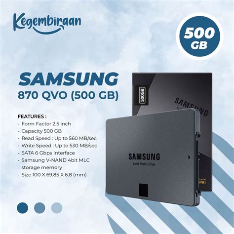 Jual Samsung Ssd Gb Evo V Nand Resmi Shopee Indonesia