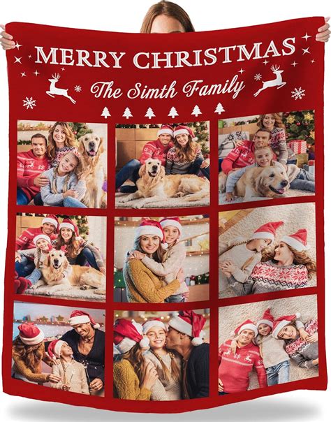 Artsadd Personalized Ts For Christmas Custom Blanket