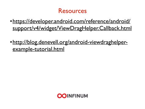 Infinum Android Talks 13 Using Viewdraghelper Pdf Technology
