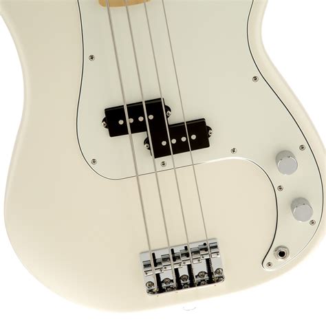Disc Fender Standard Precision Bass Mn Arctic White Gear4music