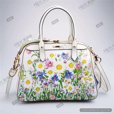 Ai创作图手提包印花 花朵服装箱包 花型包包 花纹包包 大牌包案 花形底纹手袋 包案彩绘 包包效果图 花手提袋 真丝包包 花挎包 艺术手提包 手拎包花朵 皮具欧宝数码印花 女包印花nipic