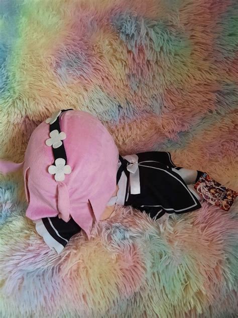 Ram From Re Zero Big Plush Bnew With Paper Tag Hobbies And Toys Toys And Games On Carousell