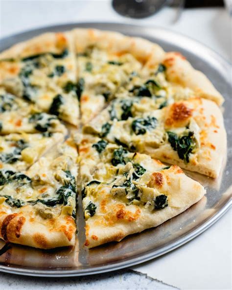 Spinach Artichoke Pizza A Couple Cooks