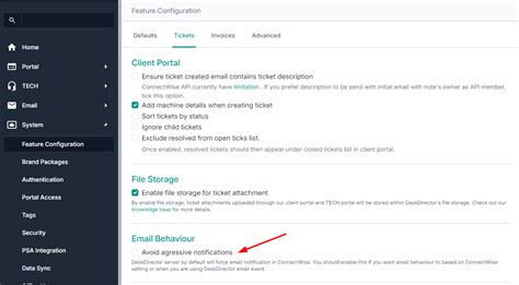 Connectwise Avoid Aggressive Notifications Deskdirector Knowledge Base Help Connectwise Avoid Aggressive Notifications Deskdirector Knowledge Base Help
