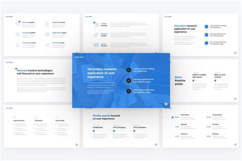圆点标注重要信息展示keynote模板 Ppt派