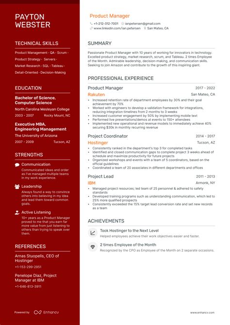 5 Amazon Resume Examples And Guide For 2023