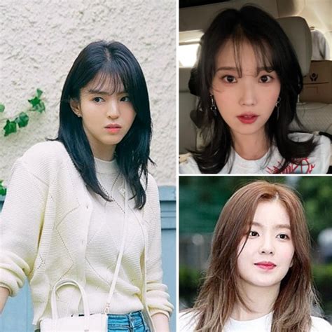 여자 미디움 중단발 레이어드컷 허쉬컷 헤어스타일 관리법은 네이버 블로그