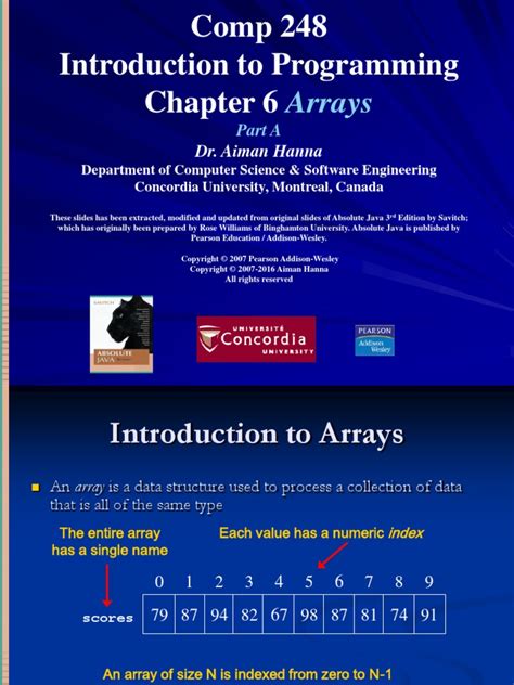 5 Arrays Parta Pdf Java Programming Language Variable Computer