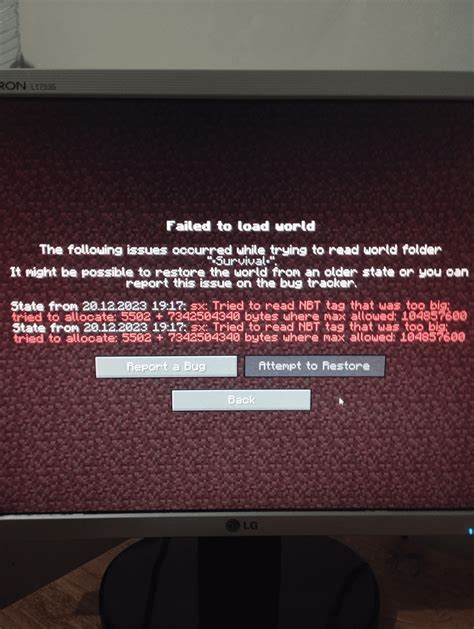 Java Cant Join Minecraft World Rminecrafthelp