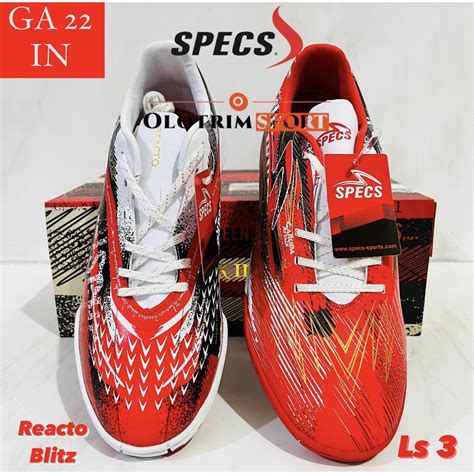 Jual Sepatu Futsal Specs Lightspeed 3 In Reacto Blitz Pro Garuda Attack