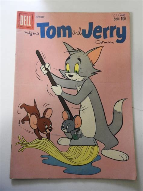 Tom And Jerry Comics 198 1961 Comic Books Silver Age Dell Hipcomic