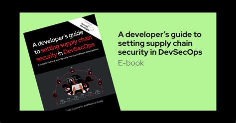 A Developers Guide To Setting Supply Chain Security In Devsecops Red