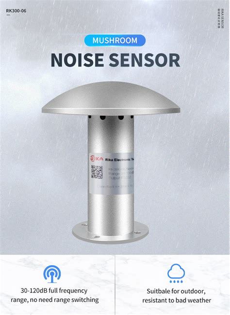 Rk300 06b Mushroom Noise Sensor Sound Detector Rika Sensors