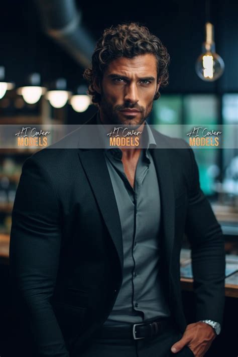 Romance Novel Model Male Model For Romance Books Cover Model Male Model Photography AI Art