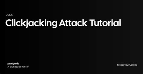 Clickjacking Attack Tutorial
