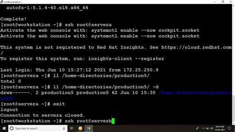 rhcsa rhel 8 2 class 19 on 10 06 21 youtube