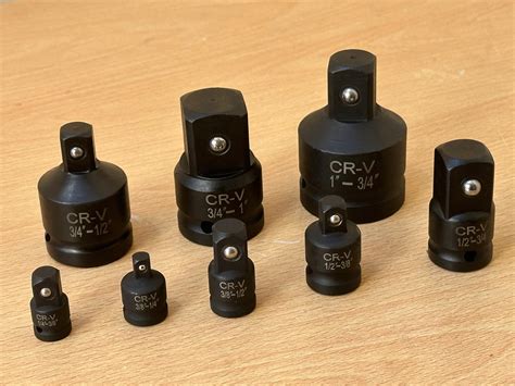 Pc Impact Socket And Impact Adaptors Set IRISH TOOLS SHOP