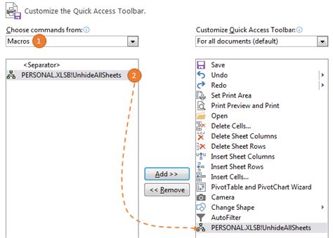 Unhide Multiple Worksheets In Excel