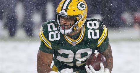 Packers Time Capsule Aj Dillon Plows Through The Snow In 2020 Win Over